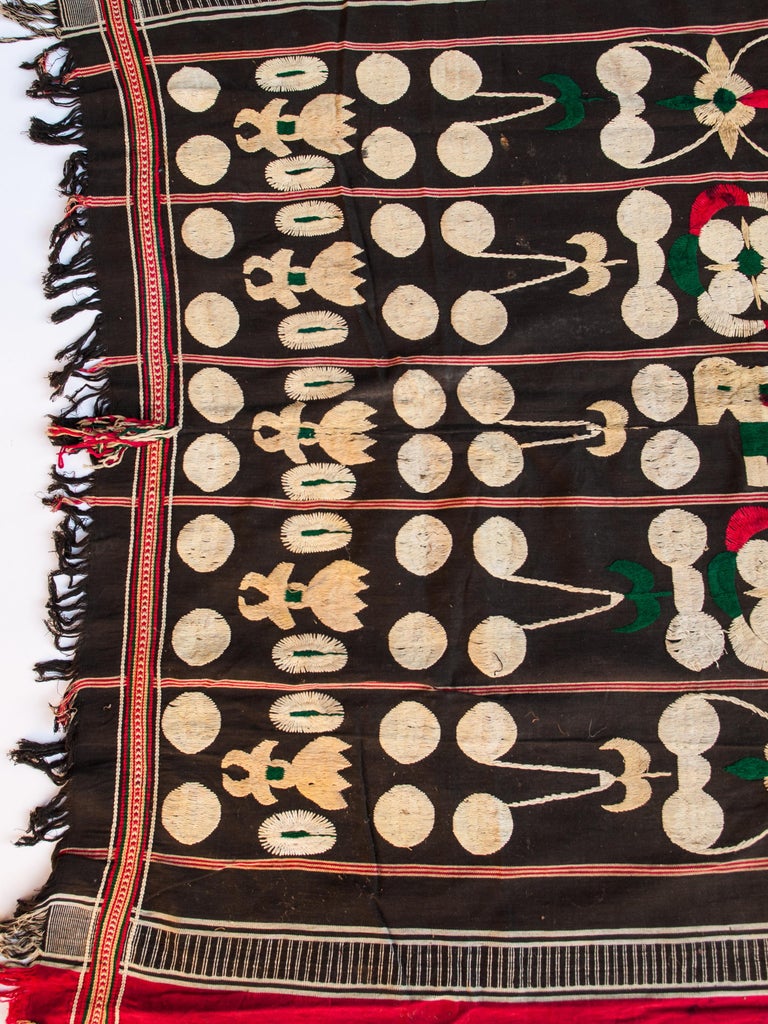 Vintage Tribal Elephant Cloth Textile Naga of Manipur, NE India Mid ...