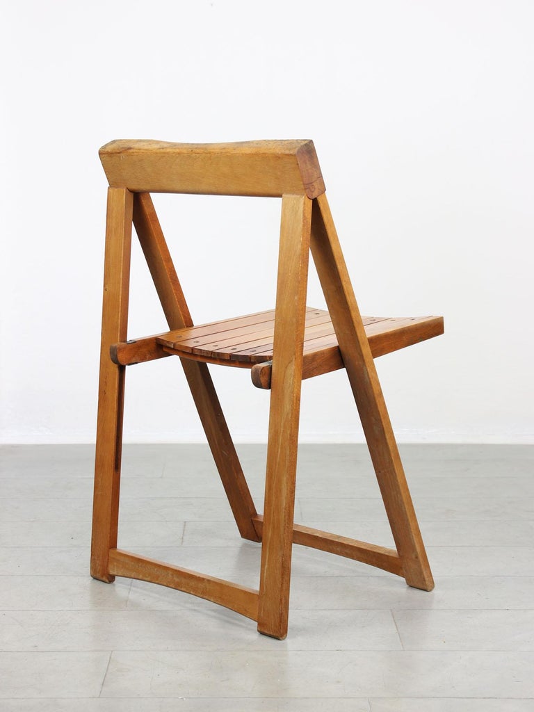 Vintage Trieste Folding Chair by Aldo Jacober For Sale at 1stDibs