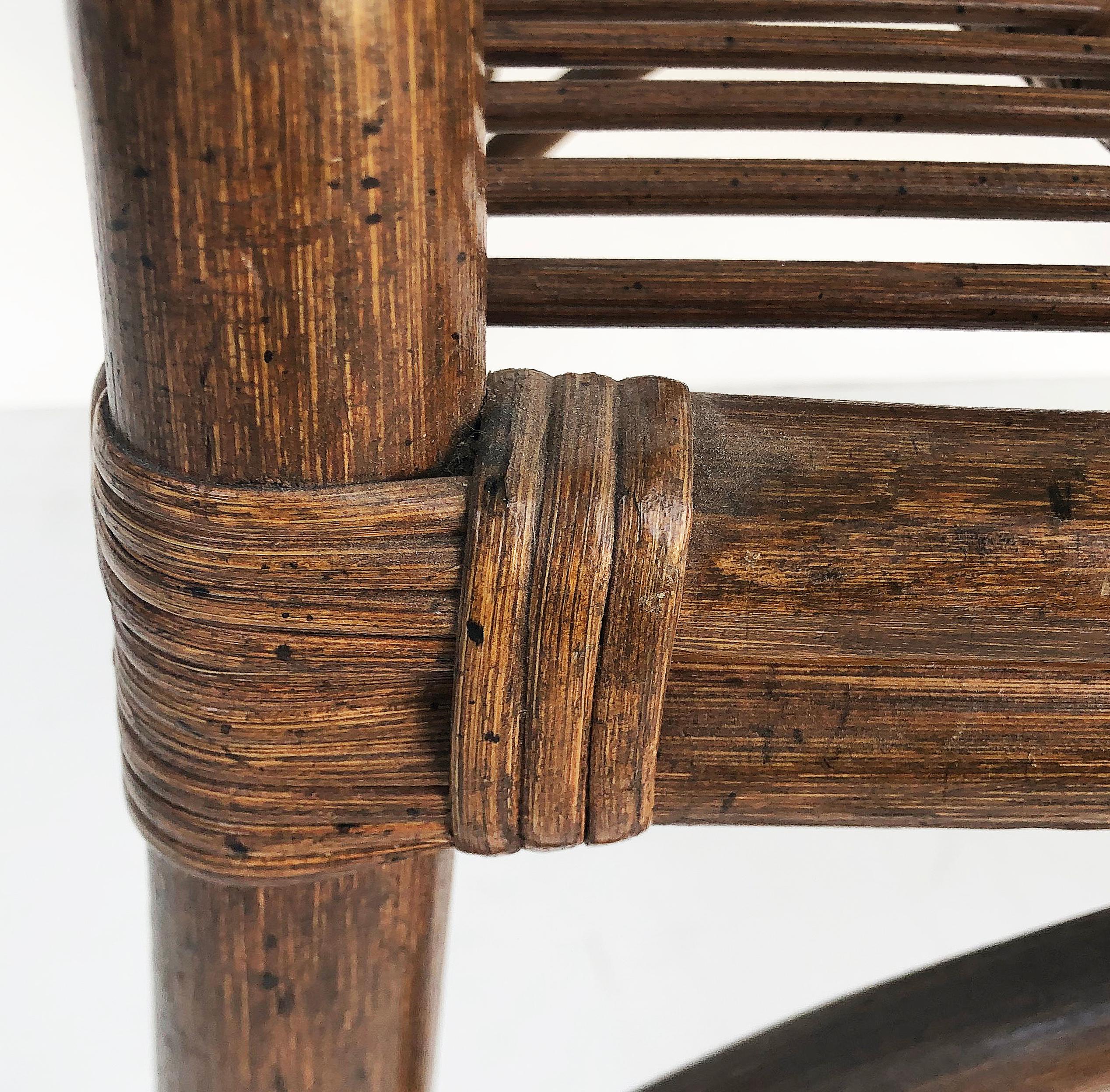 Vintage Tropical Bent Rattan Dining Chairs, Set of 6 at 1stDibs ...