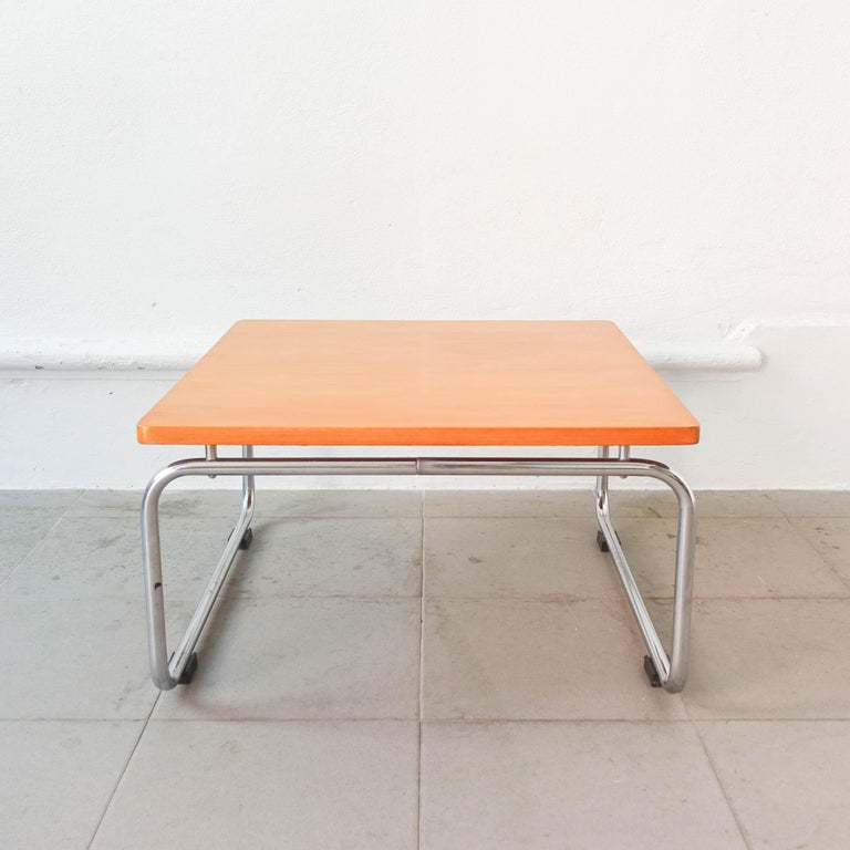Vintage Tubular Coffee Table by FOC, 1970's For Sale at 1stDibs