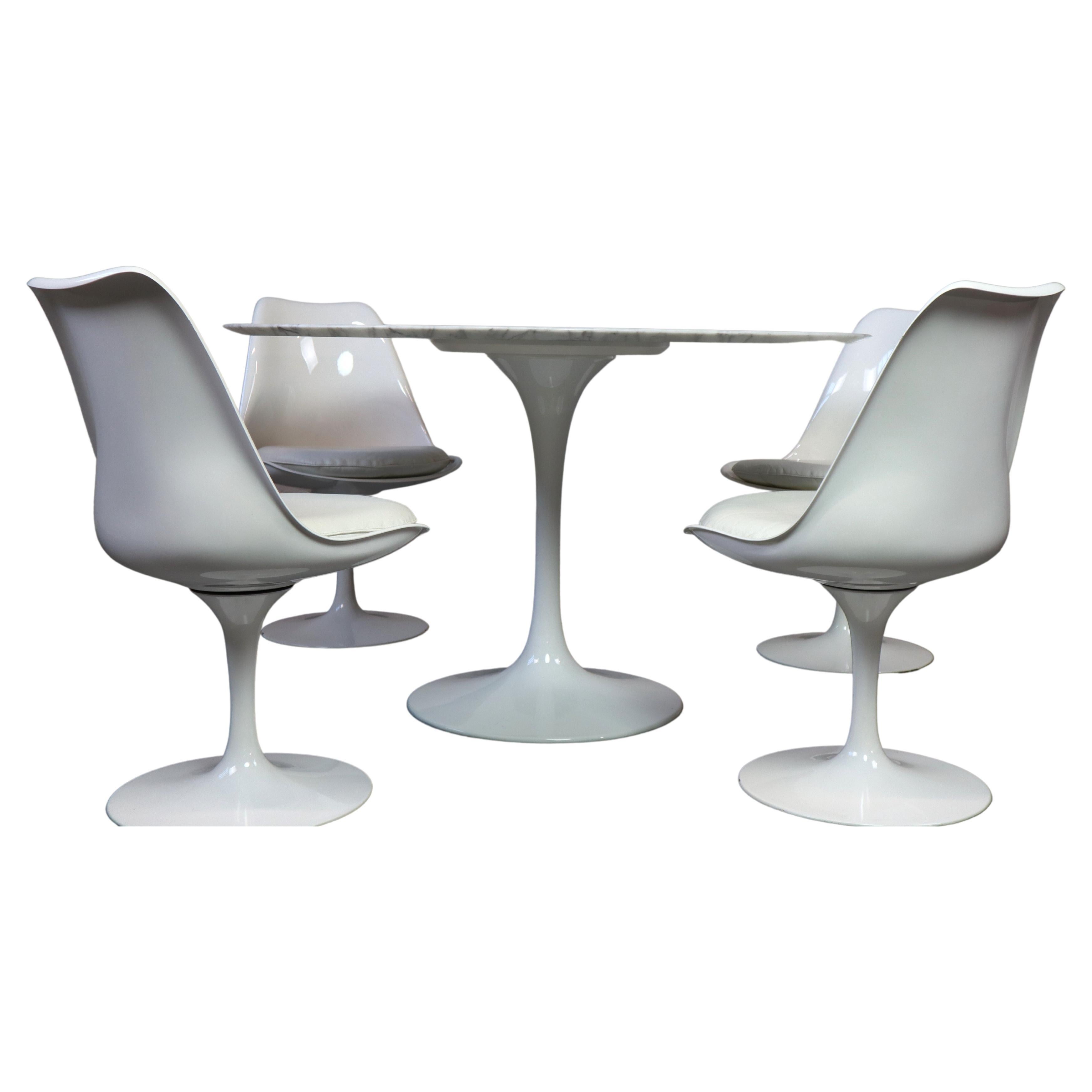 Vintage Tulip dining set For Sale at 1stDibs