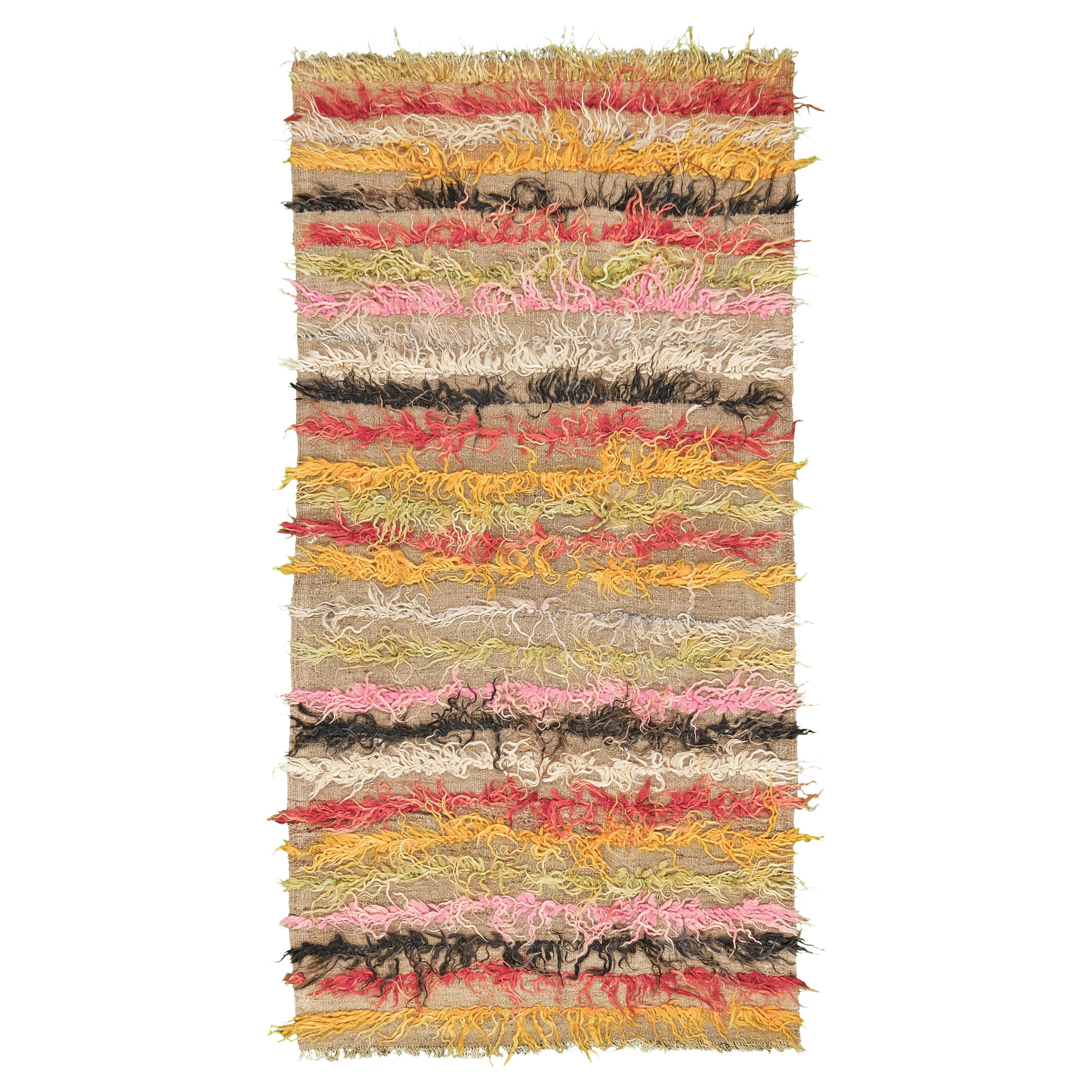 Vintage Central Anatolian Tulu Rug at 1stDibs