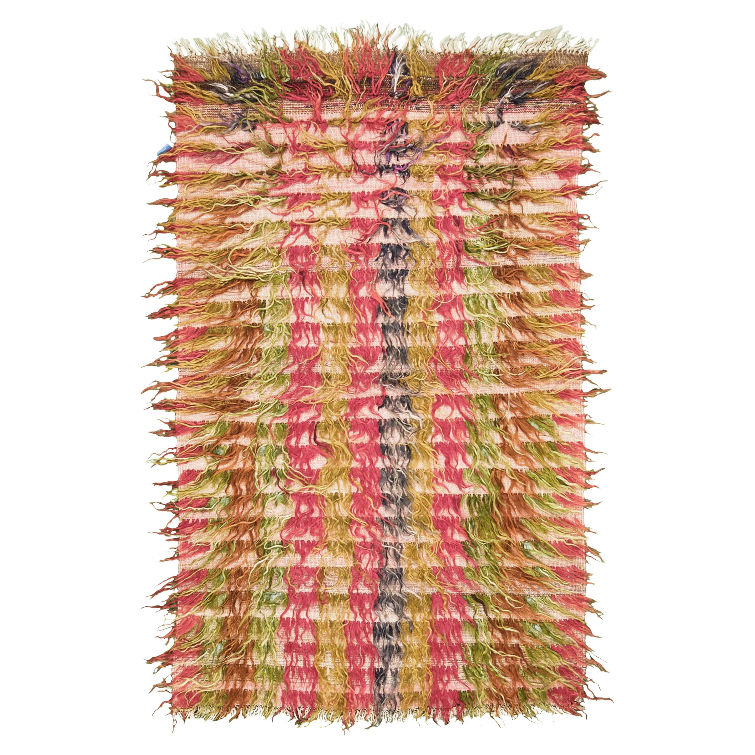 Vintage Central Anatolian Tulu Rug at 1stDibs