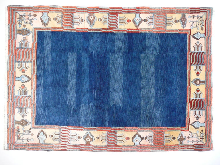 Vintage turkish AZERI rug at 1stDibs
