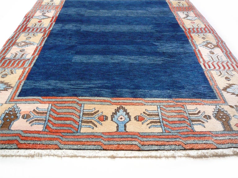Vintage turkish AZERI rug at 1stDibs