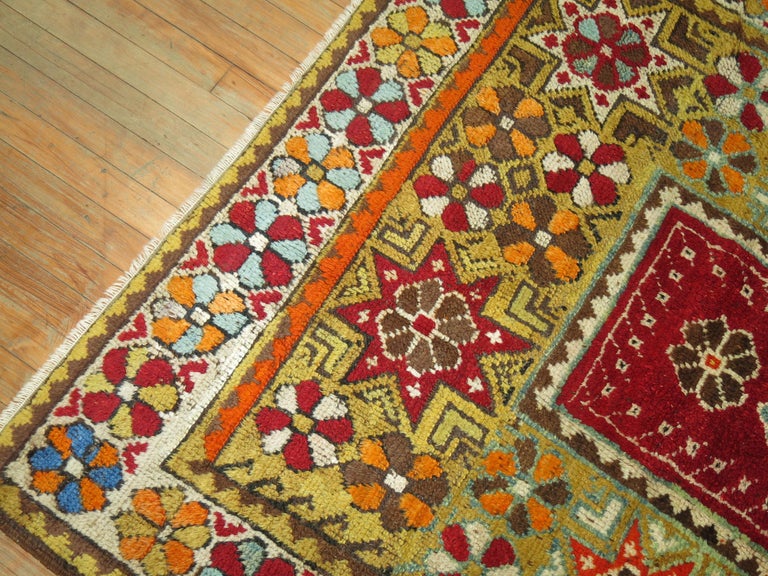 Vintage Turkish Bohemian Rug at 1stDibs