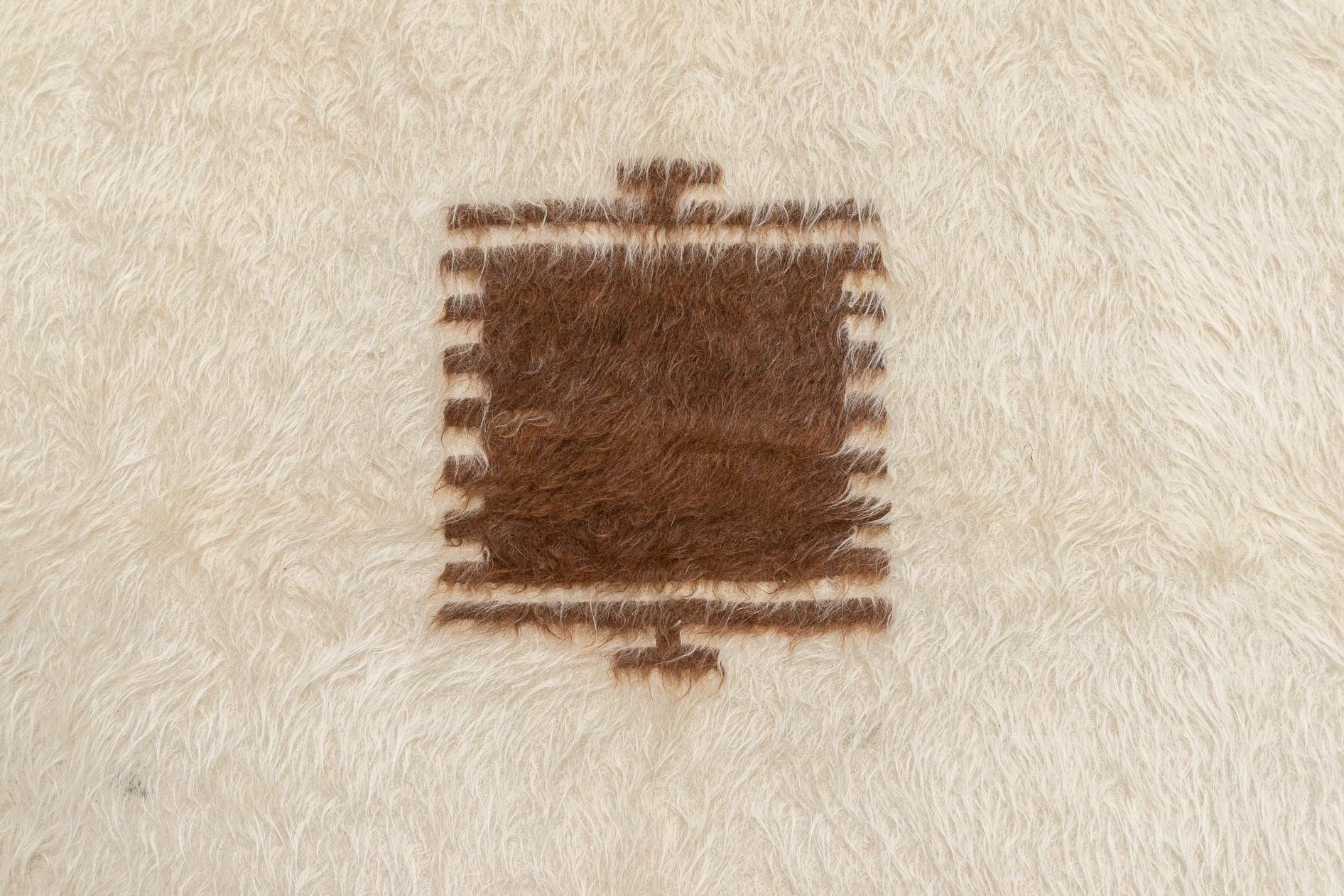 Vintage Turkish Goat Hair Kilim Floor Rug For Sale at 1stDibs | goat ...