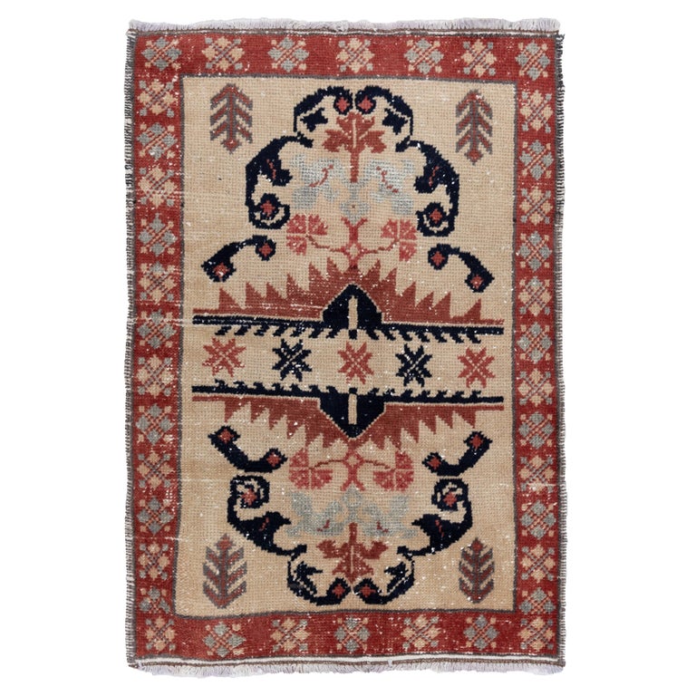 Vintage Turkish Prayer Rug For Sale at 1stDibs