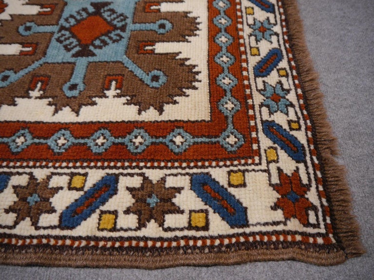 Vintage Turkish Rug Kazak Style For Sale at 1stDibs