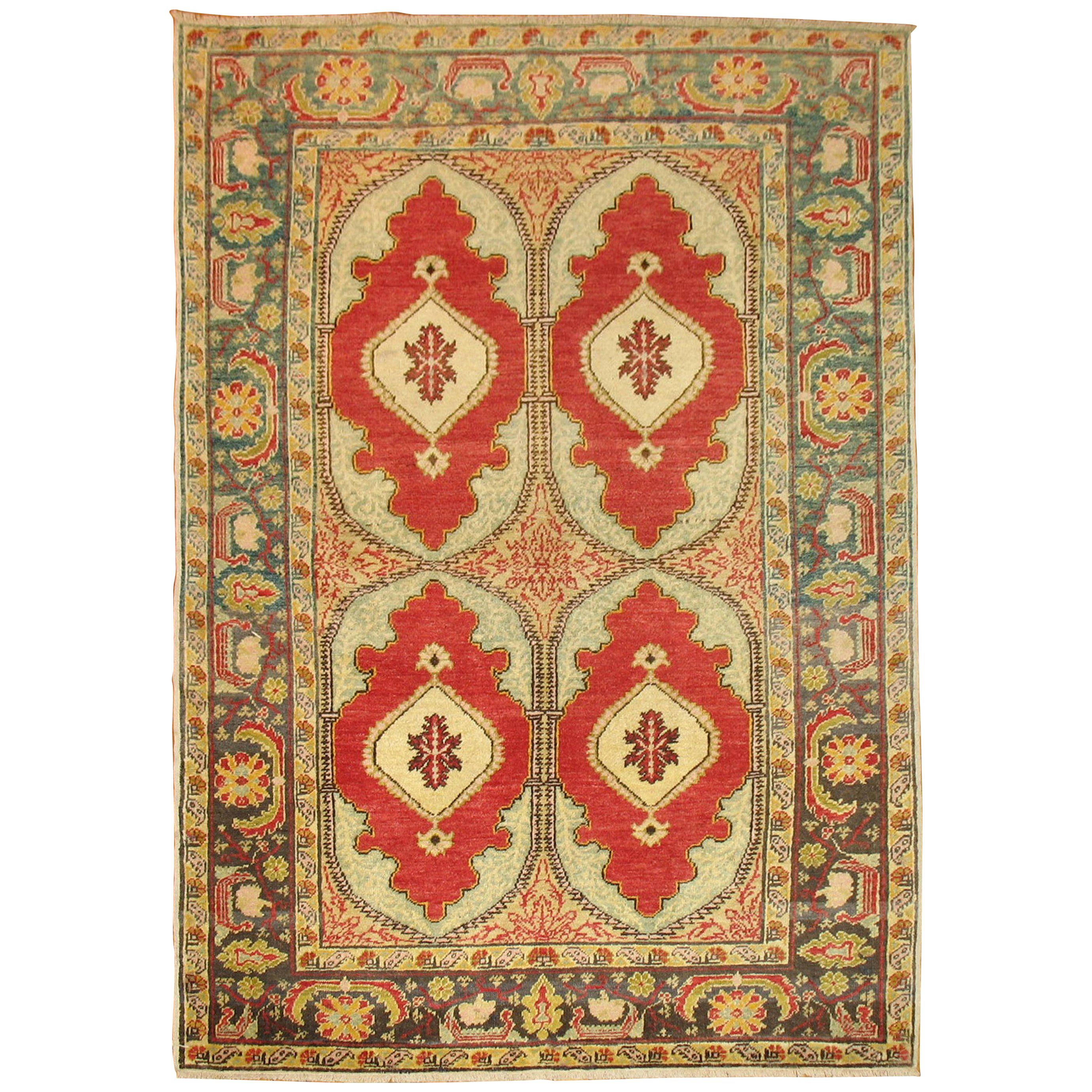 Vintage Turkish Sivas Rug For Sale at 1stDibs