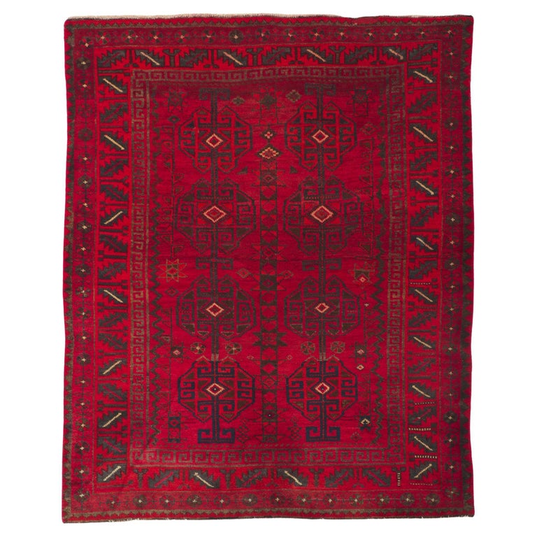 Vintage Turkoman Rug For Sale at 1stDibs