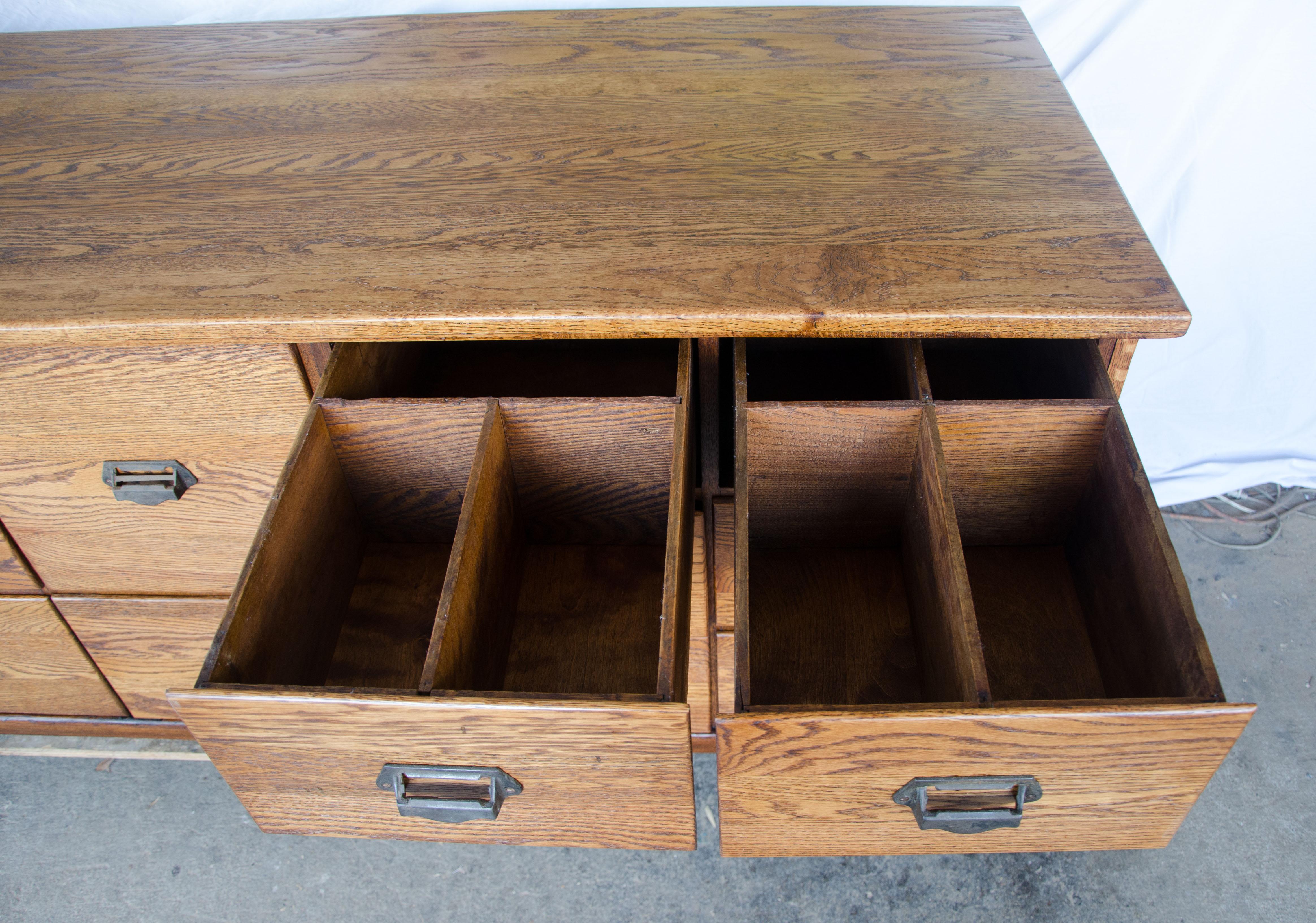 Vintage Turn of the Century Store Counter, Painted Front For Sale at ...