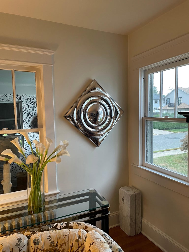 Vintage Turner Saturn Convex Pop Art Bubble Mirror at 1stDibs