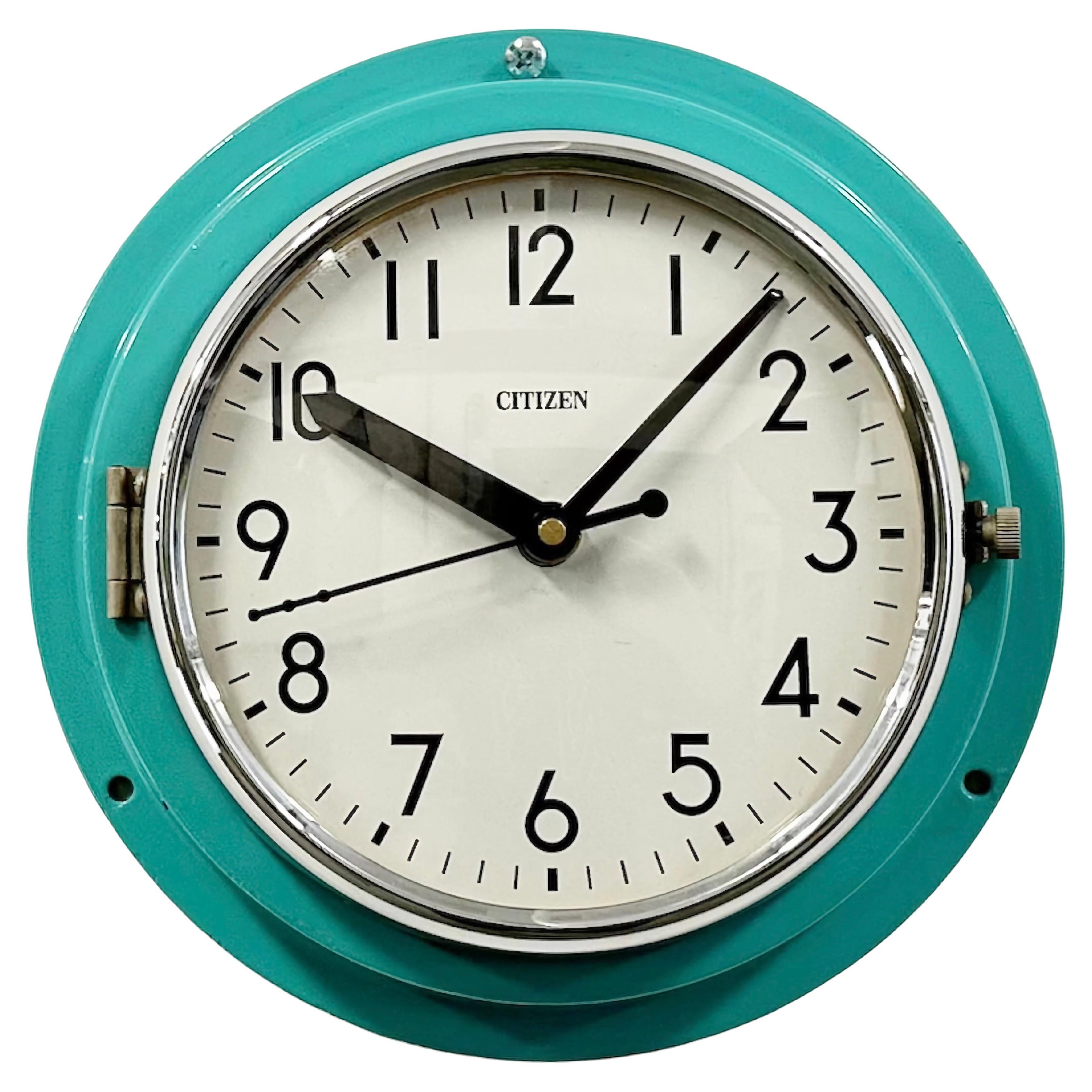 Vintage Citizen Wall Clock - 2 For Sale on 1stDibs | wall clock citizen ...