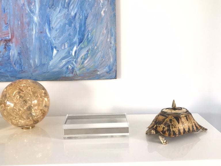 Vintage Turtle Shell Box at 1stDibs