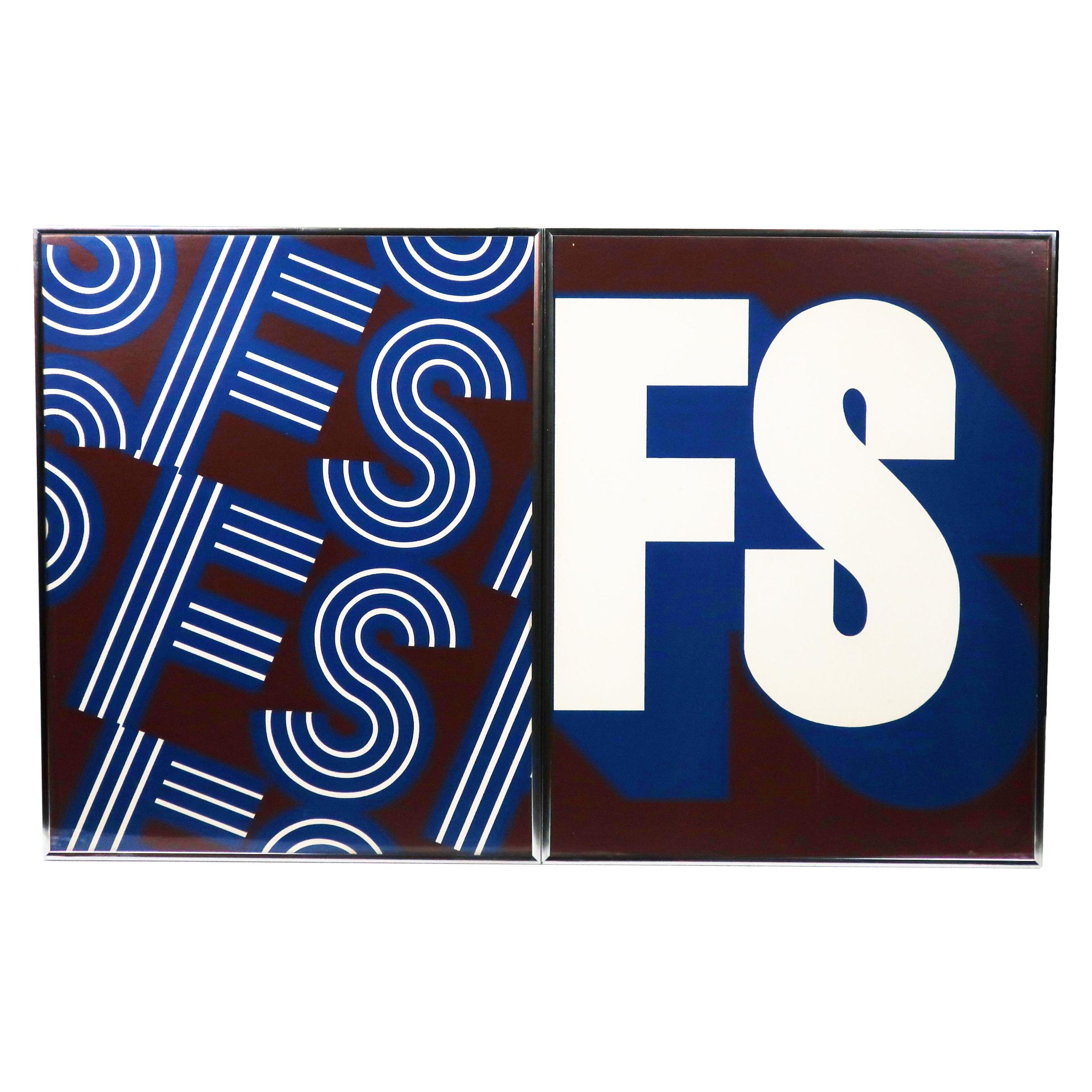 Midcentury Abstract Print by R. Anthony Askew For Sale at 1stDibs