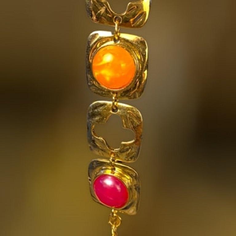 Vintage unsigned EDOUARD RAMBAUD bracelet For Sale at 1stDibs