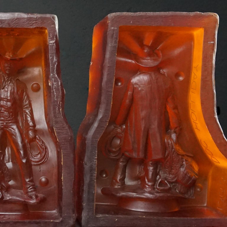 Vintage US 1994 Rubber Negative Doc Holliday Ceramic Mould Cowboy Rough ...