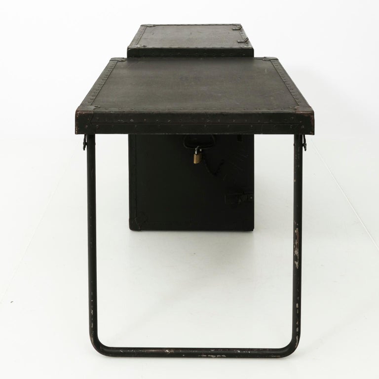 Vintage U.S. Military Portable Field Headquarters Desk at 1stDibs