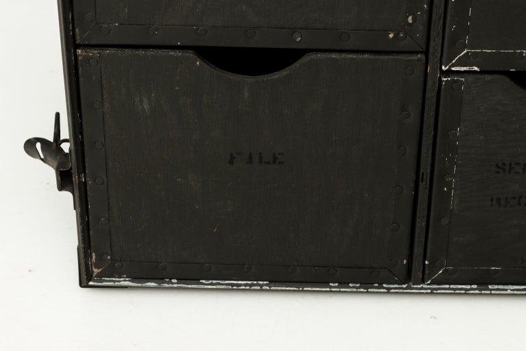 Vintage U.S. Military Portable Field Headquarters Desk at 1stDibs