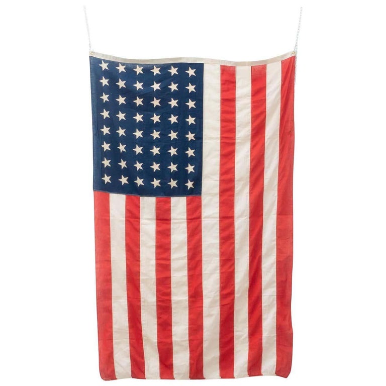 Vintage USA Flag, circa 1940 For Sale at 1stDibs