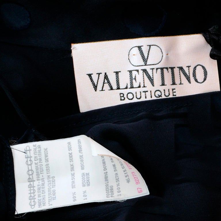 Vintage Valentino 1997 Spring Summer Runway Silk and Lace Slip Dress at ...