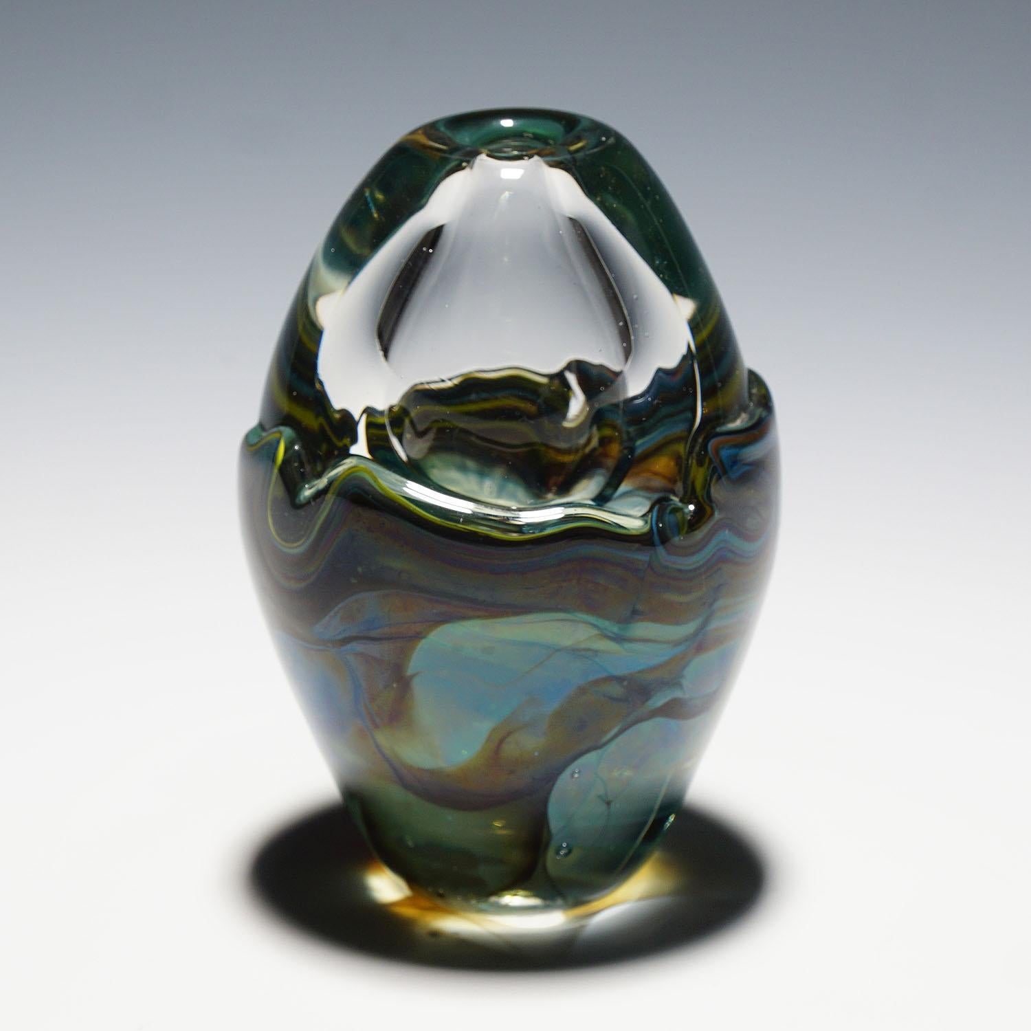 Vintage Vase Designed by German Artist Udo Edelmann, 1988 For Sale at ...