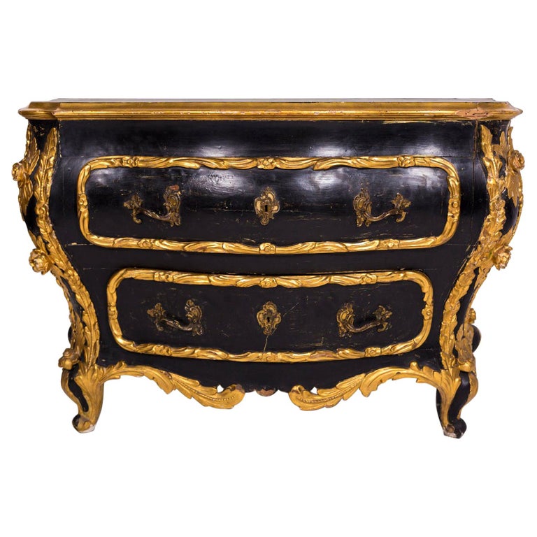 Vintage Italian Painted Chest at 1stDibs