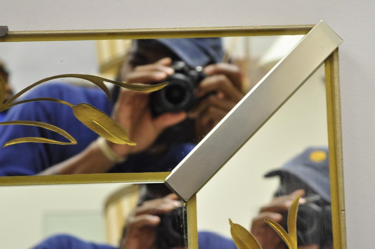 Vintage Venetian Mirror Frame Hollywood Regency Wall Sofa Mirror by ...