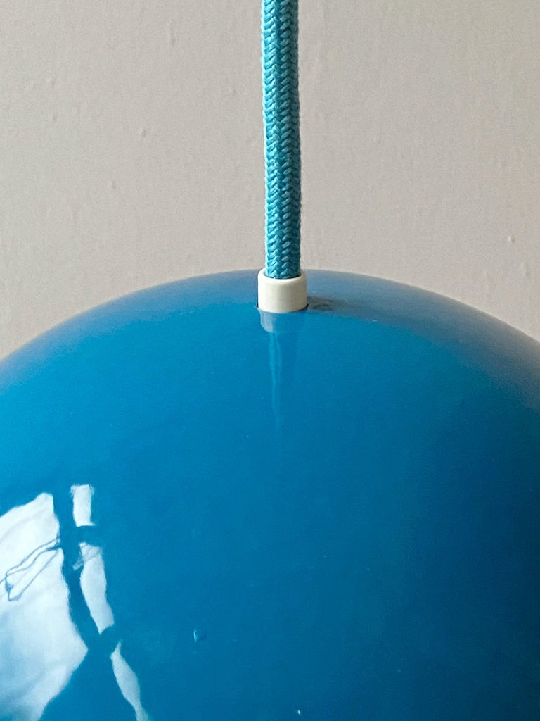 Vintage Verner Panton Enamel Flowerpot Pendant Lamp by Louis Poulsen ...