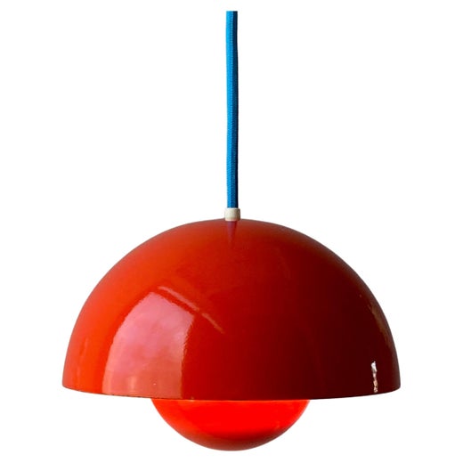Verner Panton Set Five “Flower Pot” Ceiling Lights Model No. 16562 ...