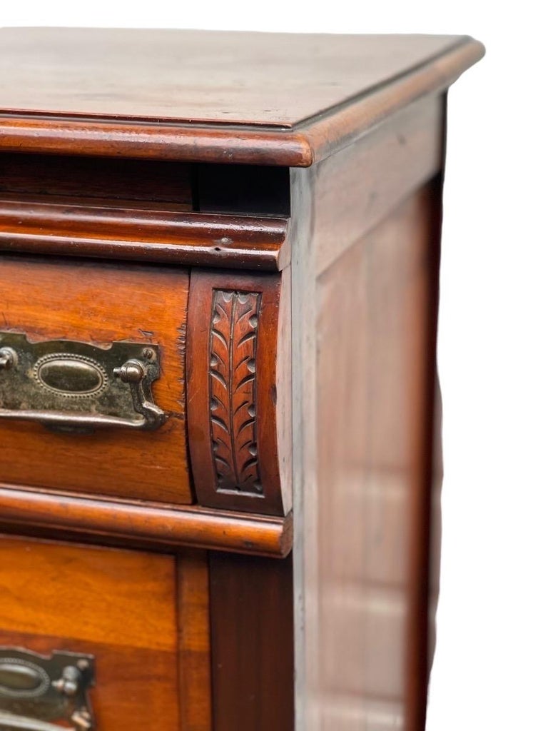 Vintage Victorian Era Dresser, Hand Carved Details, UK Import, 1890s ...