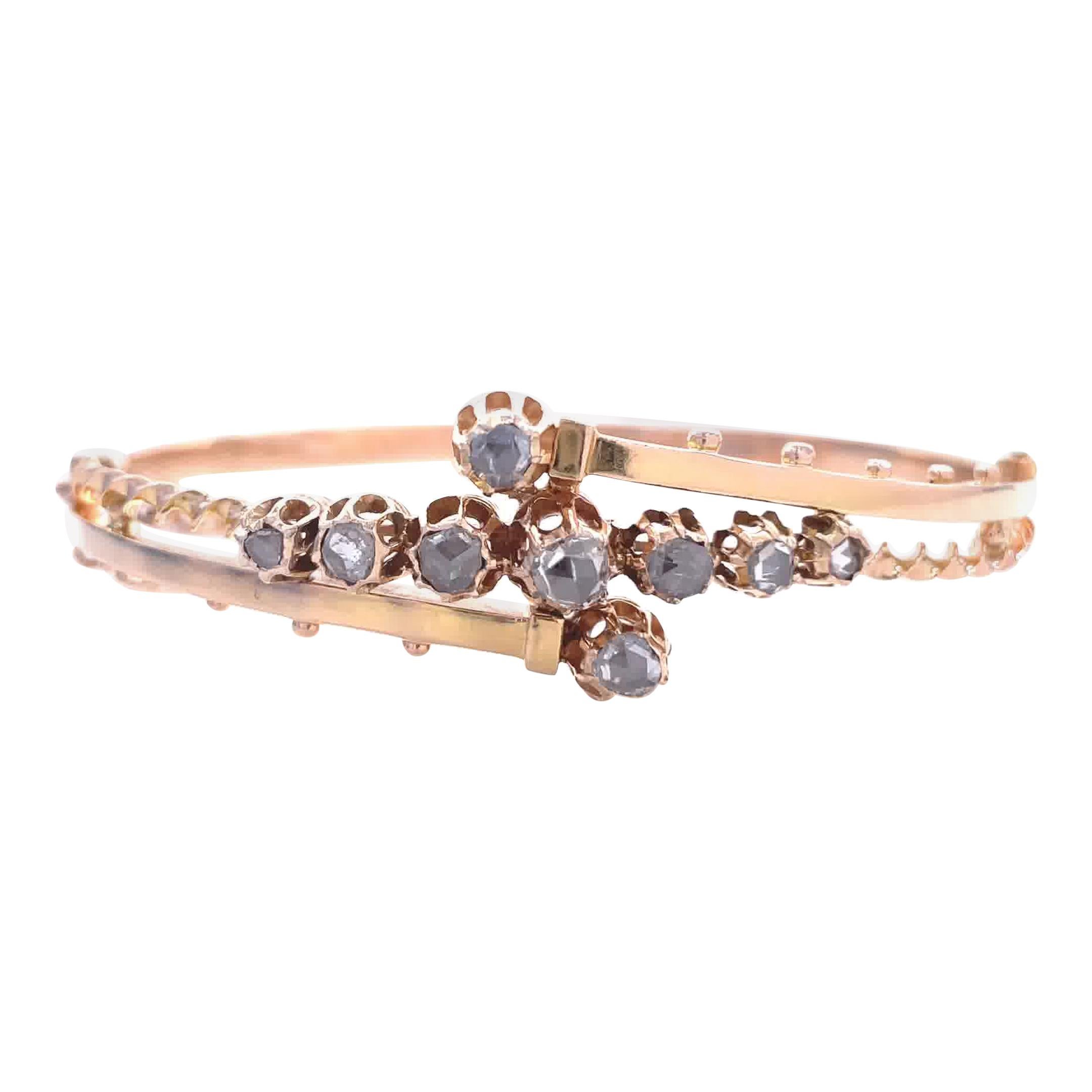 Victorian Gold Etruscan Revival Bangle Bracelet at 1stDibs | victorian ...