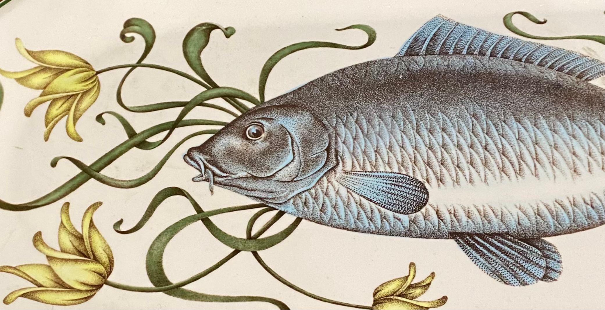 Vintage Villeroy and Boch Atlantic Fish Platter Made In Luxembourg at ...