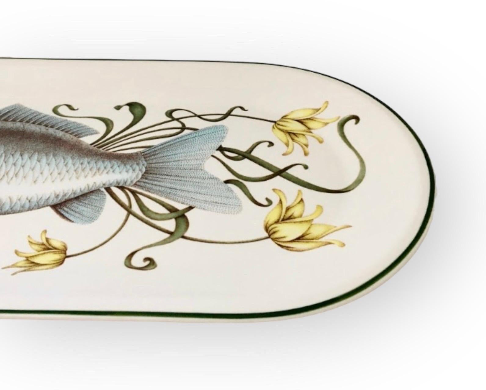 Vintage Villeroy and Boch Atlantic Fish Platter Made In Luxembourg at ...