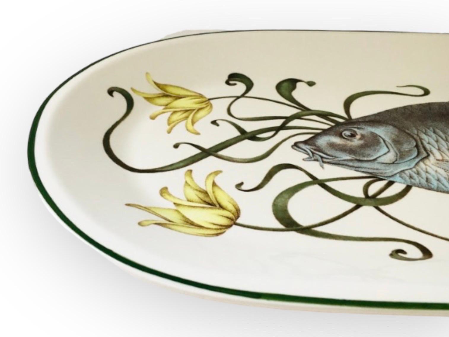 Vintage Villeroy and Boch Atlantic Fish Platter Made In Luxembourg at ...