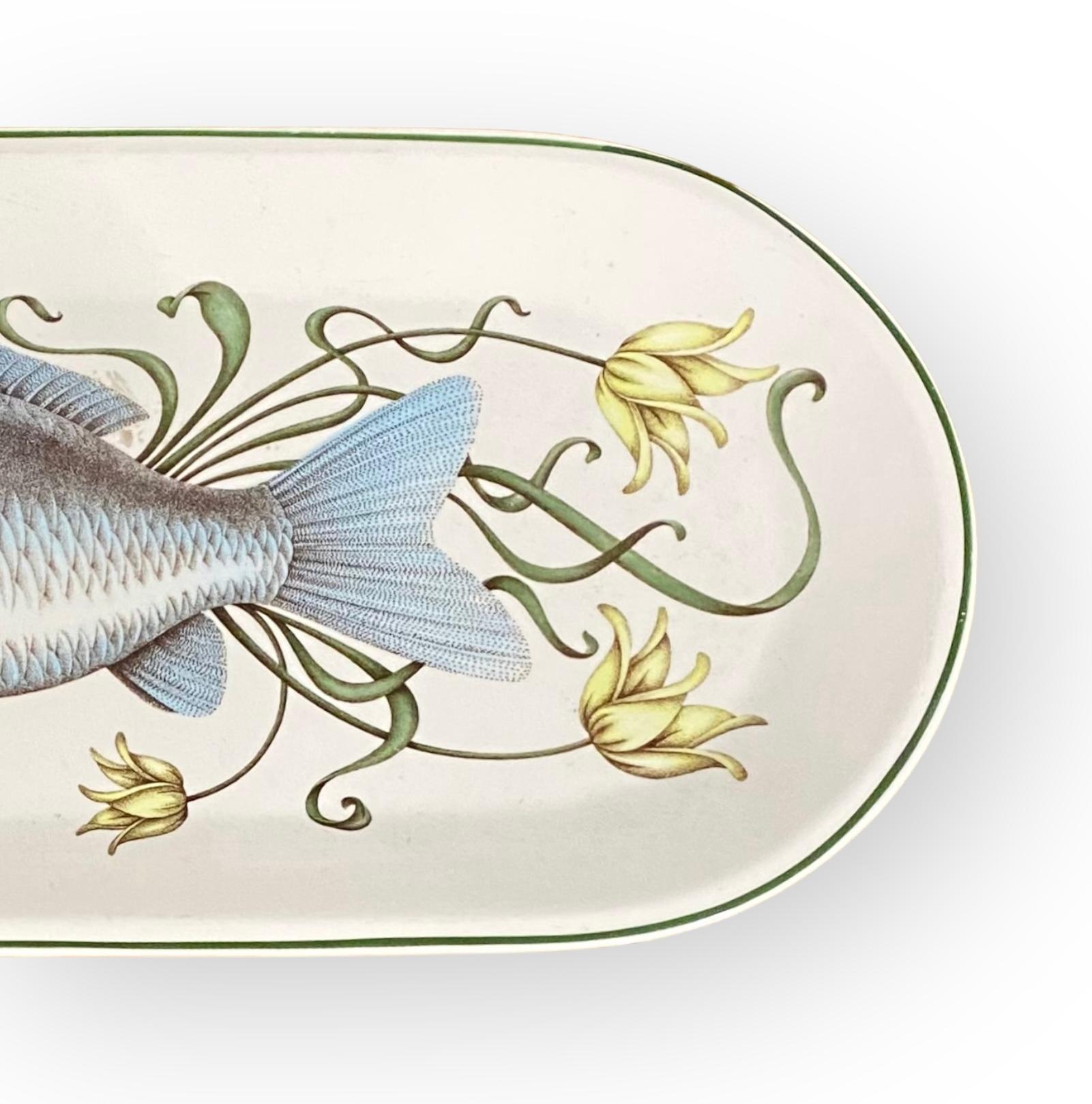 Vintage Villeroy and Boch Atlantic Fish Platter Made In Luxembourg at ...