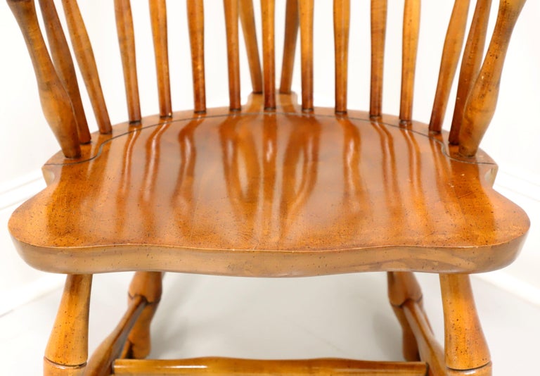 VIRGINIA HOUSE Mid 20th Century Maple Windsor Rocking Chair For Sale at ...