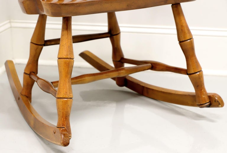 VIRGINIA HOUSE Mid 20th Century Maple Windsor Rocking Chair For Sale at ...
