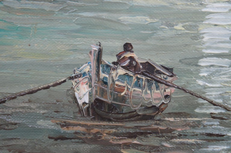 Vintage W. Venneramp Nautical Martime Seascape Saiboat Ship Oil ...