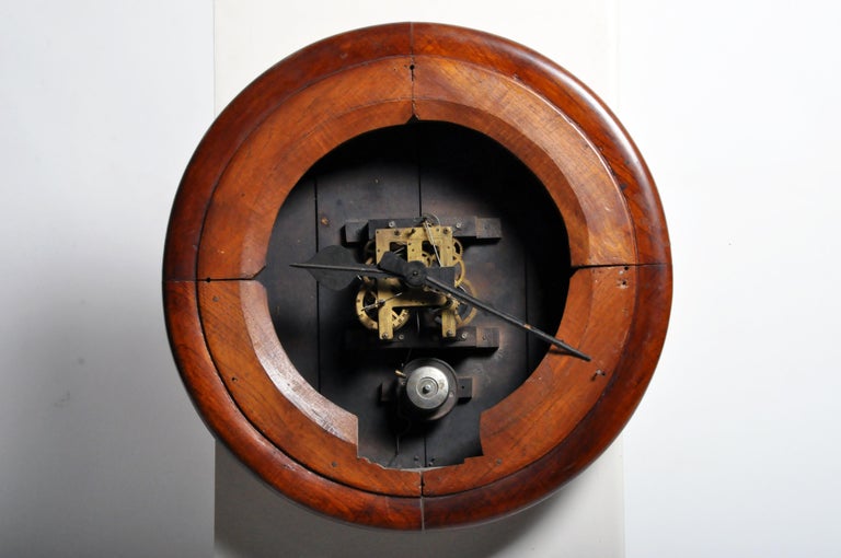 Vintage Wall Clock For Sale at 1stDibs