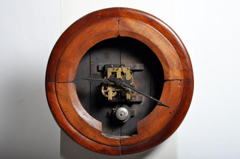 Vintage Wall Clock For Sale at 1stDibs