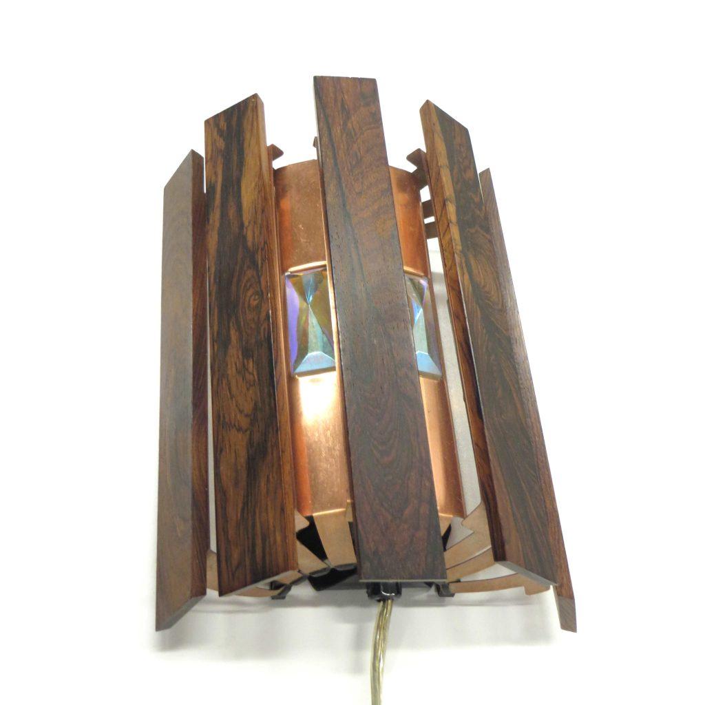 Vintage wall lamp by Werner Schou for Coronell Elektro Denmark made in ...