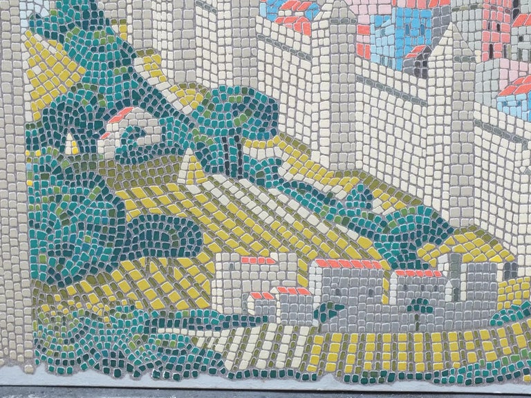 Vintage Wall Panel Mosaic by Seri Arte Impronte Edizioni, Italy, 1980 ...