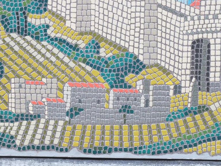 Vintage Wall Panel Mosaic by Seri Arte Impronte Edizioni, Italy, 1980 ...