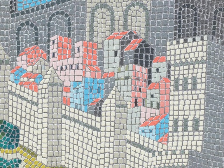 Vintage Wall Panel Mosaic by Seri Arte Impronte Edizioni, Italy, 1980 ...