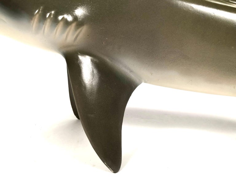 Vintage Wall Sculpture or Tabletop Model of a Sand Tiger Shark at ...