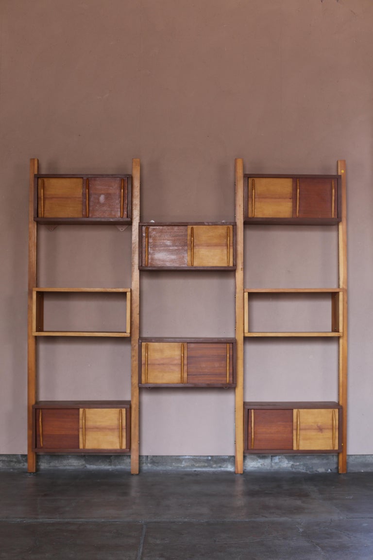Vintage Wall Shelf by French Architect at 1stDibs | 70s style shelves ...