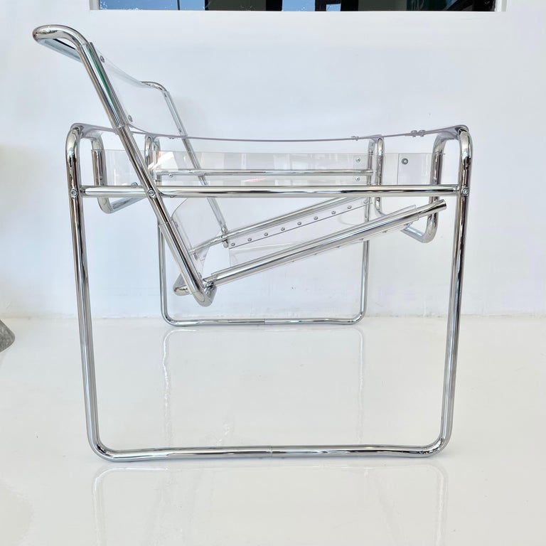 Vintage Wassily Chairs by Marcell Breuer with PETG Polyester For Sale ...