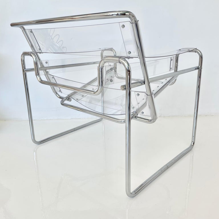 Vintage Wassily Chairs by Marcell Breuer with PETG Polyester For Sale ...